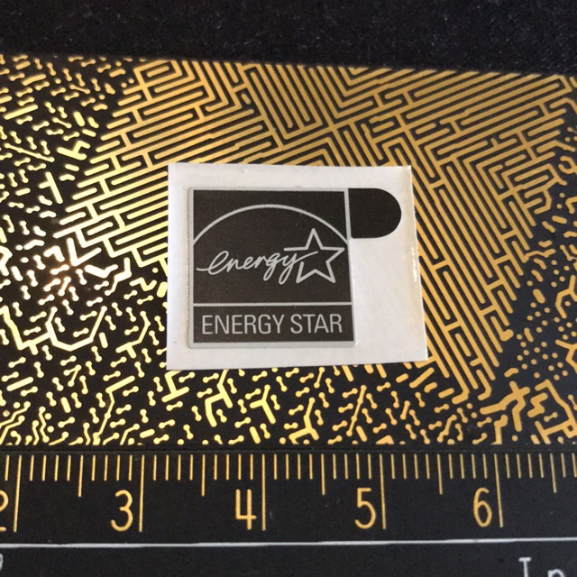 Jual Sticker stiker logo Energy STAR black ori | Shopee Indonesia