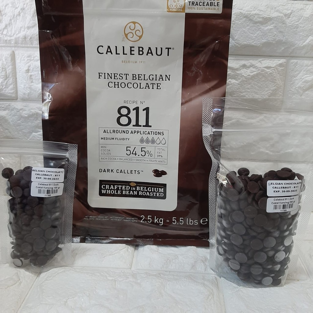 Jual Callebaut 811 Dark/Coklat Kancing | Shopee Indonesia