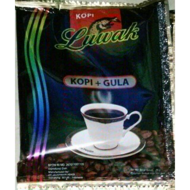 Jual KOPI LUWAK HITAM SACHET 20 GRAM | Shopee Indonesia