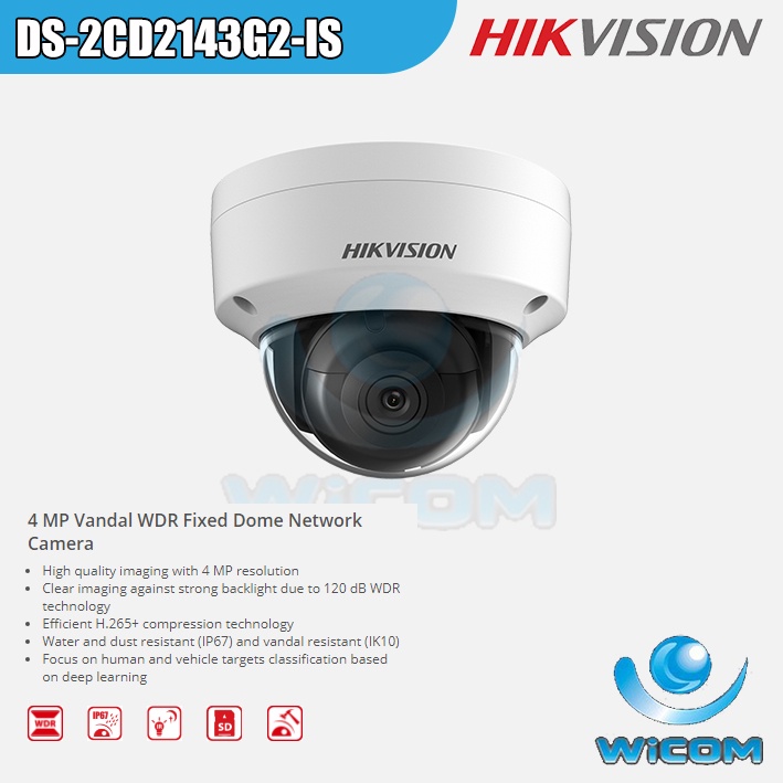 Jual Hikvision IP CAMERA 4MP DS-2CD2143G2-IS CCTV | Shopee Indonesia