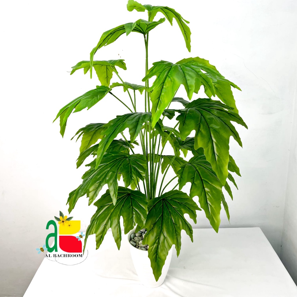 Jual TANAMAN ARTIFICIAL BEGONIA JUMBO K24/88CM B8237 TANAMAN HIAS BESAR ...