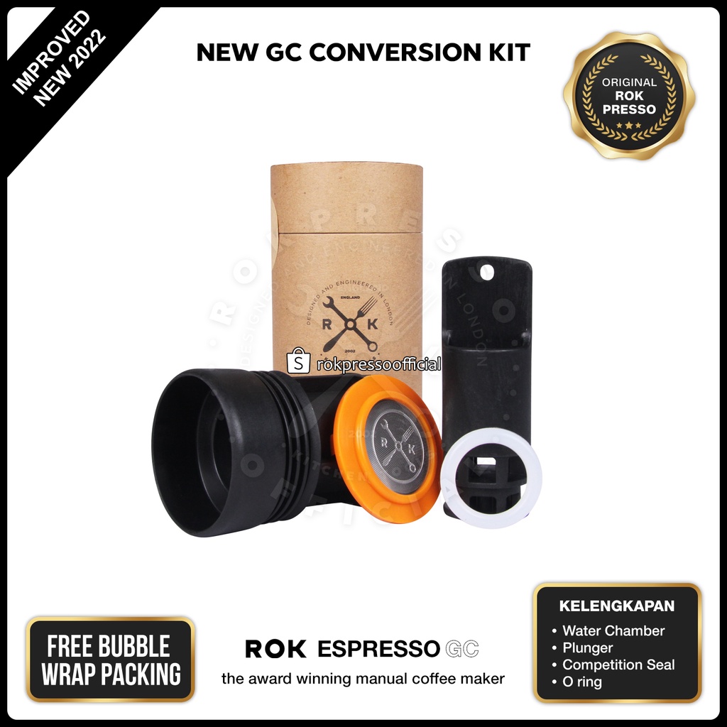 Jual Conversion Kit Rok Presso GC 100% Original ( Cylinder , Plunger ...