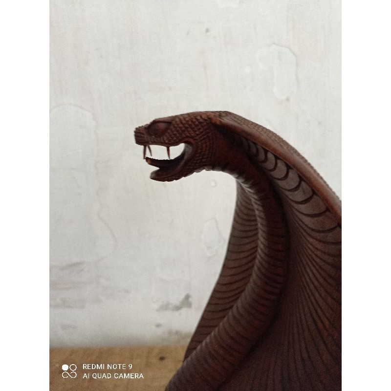 Jual Patung ular cobra bahan kayu | Shopee Indonesia