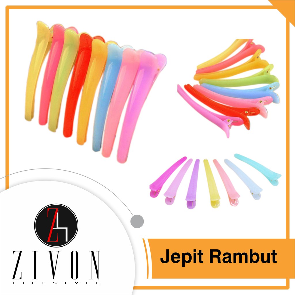 Jual Jepit Penjepit Rambut Karet Ikat Korea Bando Gulung Kuncir ZIVON ...