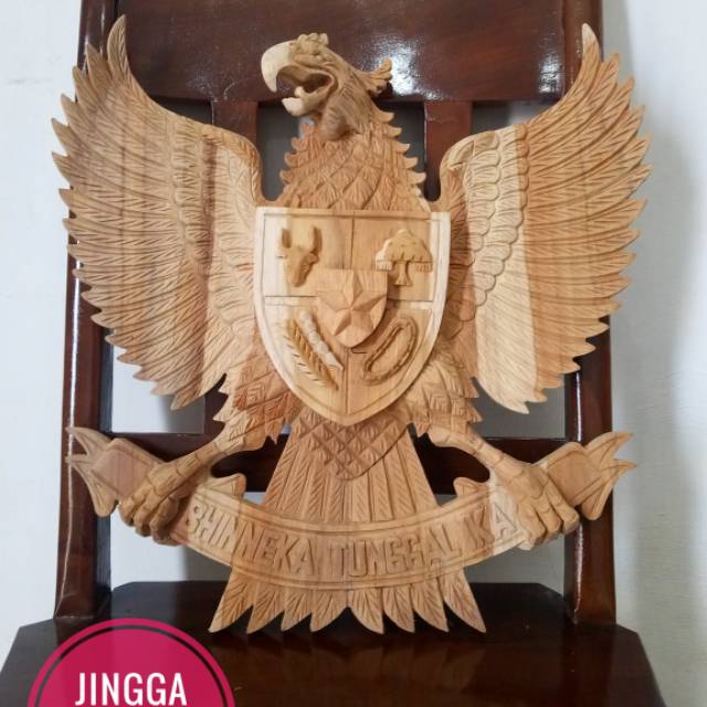 Jual Ukiran Kayu Ukiran Garuda Pajangan Dinding Ukir Garuda lambang ...