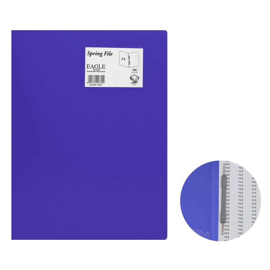 Jual Map Spring Eagle Files Spring File Map Plastik Snelhecter F4 ...