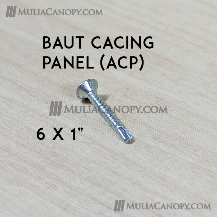 Jual Baut cacing / sekrup Panel (Aluminium Composite Panel) 6x1" 6x1 ...