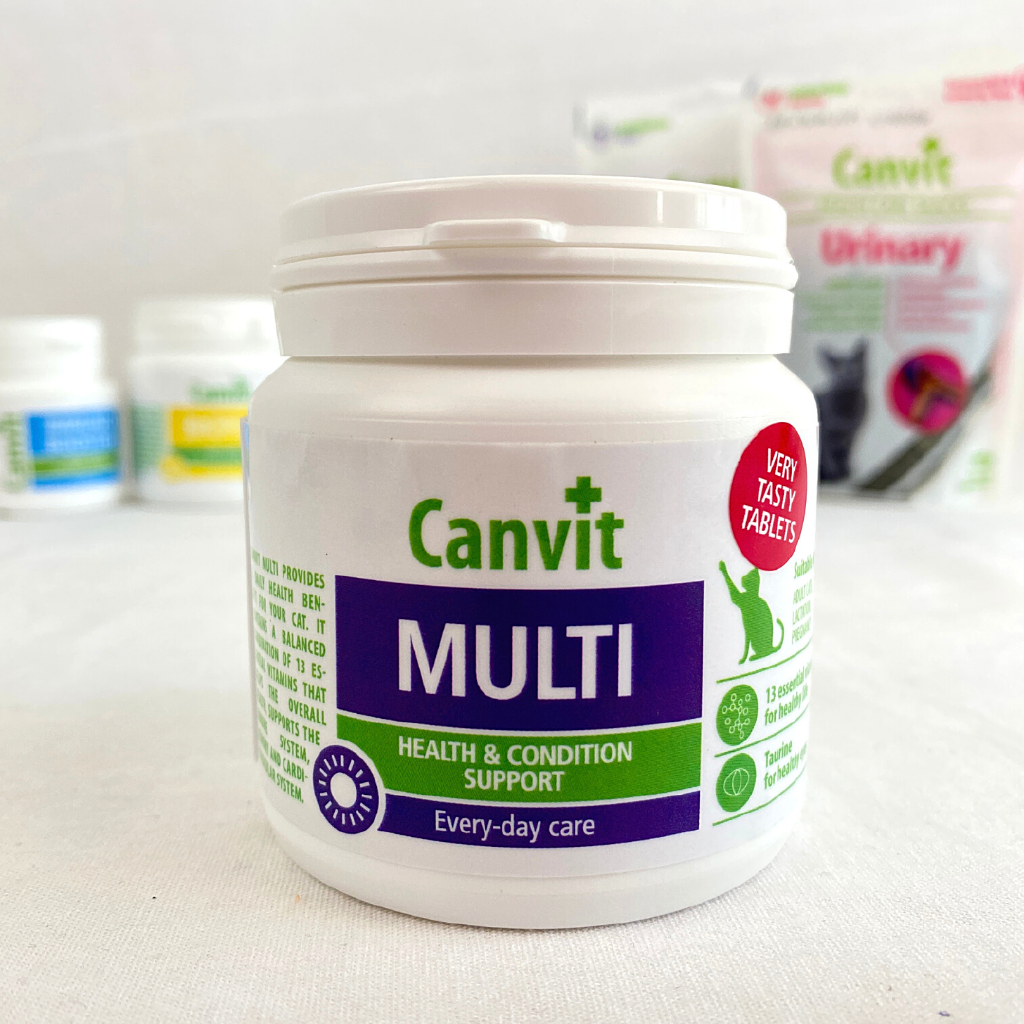 Jual CANVIT Multivitamin Kucing MULTI For Cats 100g | Shopee Indonesia