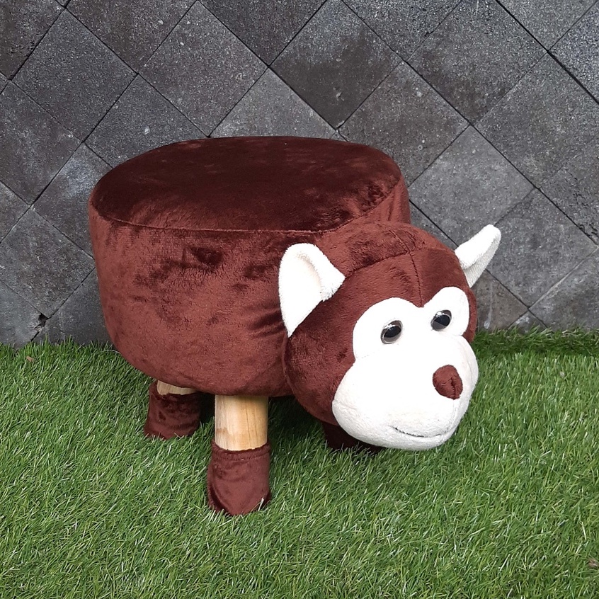 Jual Stool Animal Bangku Hewan Kursi Anak Binatang lebar 30cm | Shopee ...