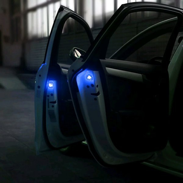 Jual Baru LAMPU LED DOOR OPEN SAFETY WARNING LIGHT RAMBU PINTU MOBIL ...