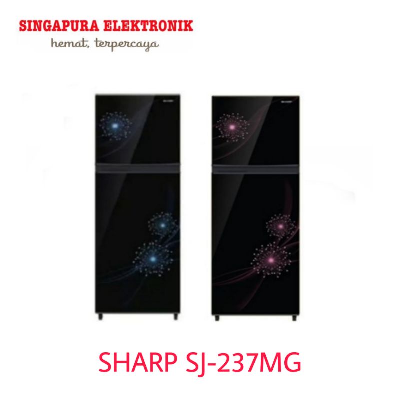 Jual Sharp Kulkas 2 Pintu SJ-237MG | Shopee Indonesia