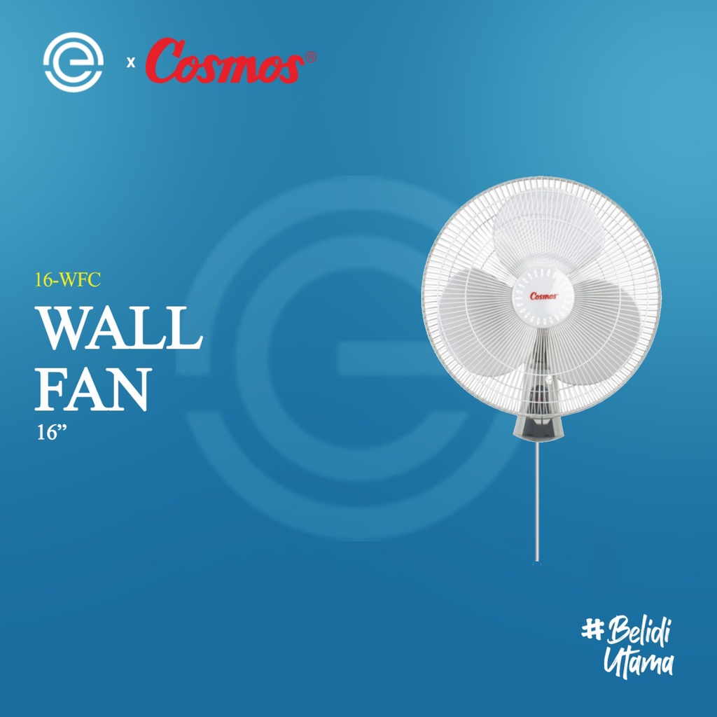 Jual COSMOS Kipas Angin Dinding 16 Inch 16-WFC | Shopee Indonesia