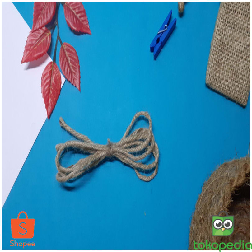Jual Tali Goni Ukuran 4mm Meteran - Tali Rami Packaging - Tali ...