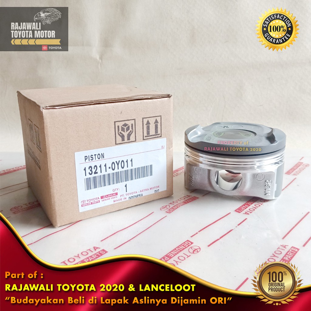 Jual Piston Seher Standart Grand Avanza, Great Xenia 1300cc, All New Yaris & Vios 2016-UP ...