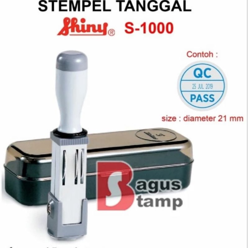 Jual Stempel Tanggal QC Shiny S 1000 S1000 | Shopee Indonesia