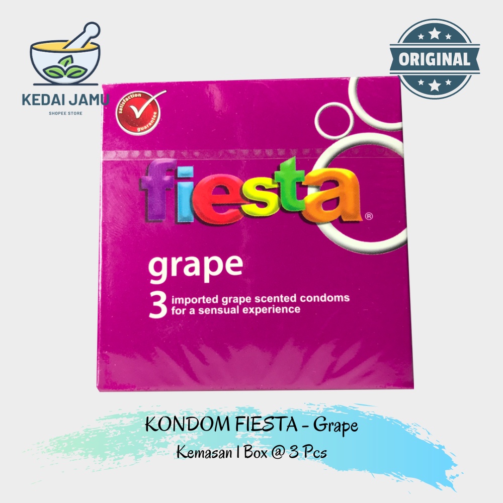 Jual Kondom Fiesta Aneka Rasa Isi 3 Pcs BANYAK VARIAN RASA | Shopee ...