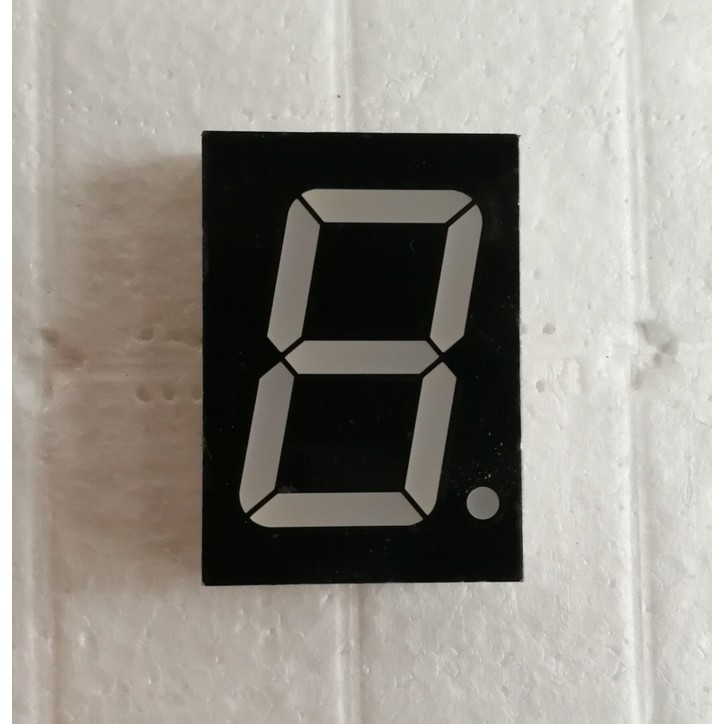 Jual Led 7 Segment Merah 2 inc 2" Anoda Katoda Anode Katode | Shopee ...