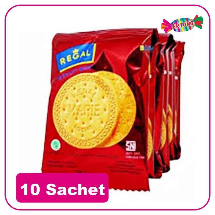 Jual REGAL MARIE BISCUIT ( 10 SACHET X 12GR ) | Shopee Indonesia