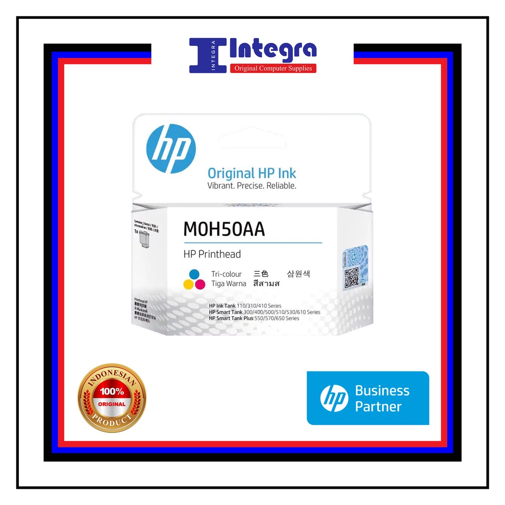 Jual HP Printhead GT M0H50AA Colour HP Tinta Ink tank 115 315 415 Smart ...