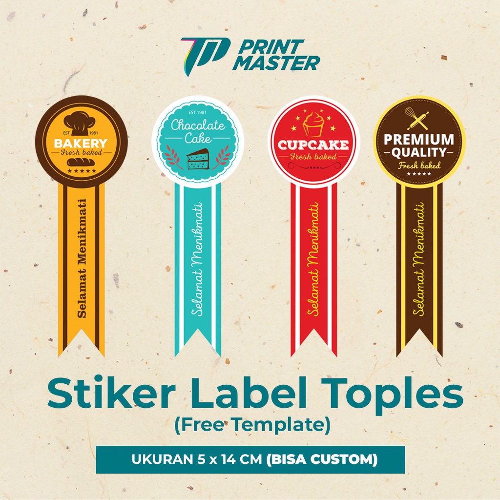 Jual Sticker Label Stoples Custom Design - Segel Toples - Seal | Shopee Indonesia