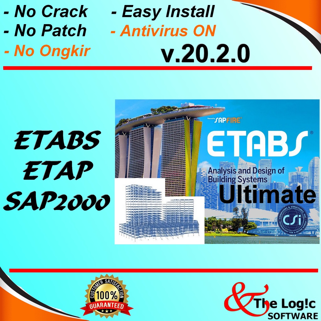 Jual CSI ETABS Ultimate Pro Full Version Lifetime | Shopee Indonesia