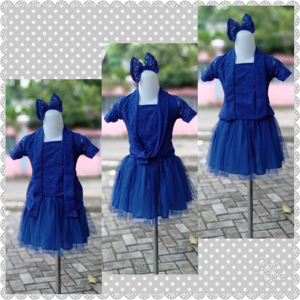 Jual Baju Anak Unik Bajunik Kebaya Model Tutu Umur 8-10 Th Warna Birel ...