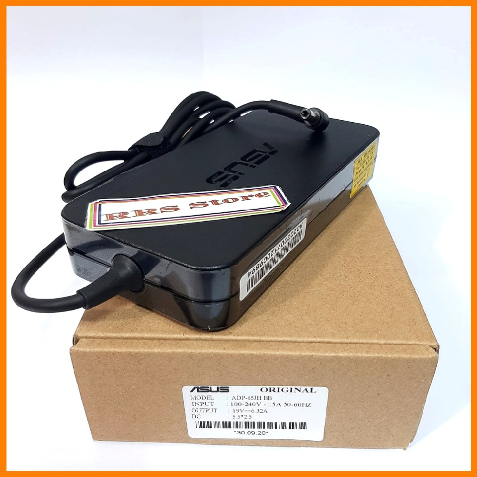 Jual Adaptor Charger Asus N56VZ N46FV 19v 6.32a 5.5X2.5MM N550 G50V ...