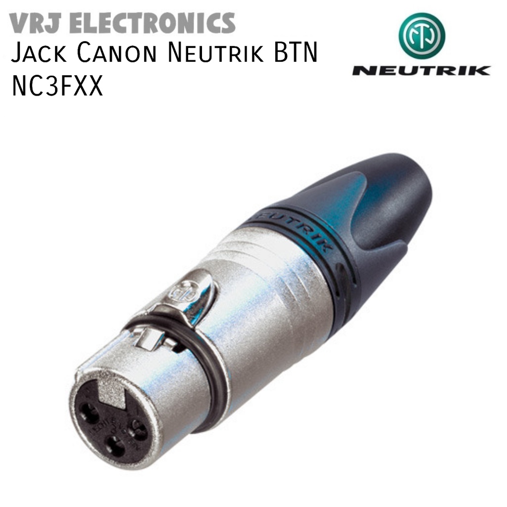 Jual Jack Canon Neutrik BTN NC3FXX | Shopee Indonesia