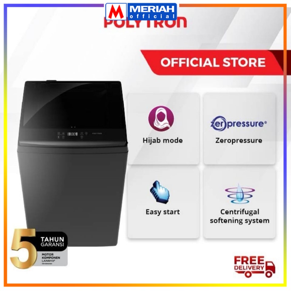 Jual MESIN CUCI POLYTRON 1 TABUNG 9KG PAW 90518 | Shopee Indonesia