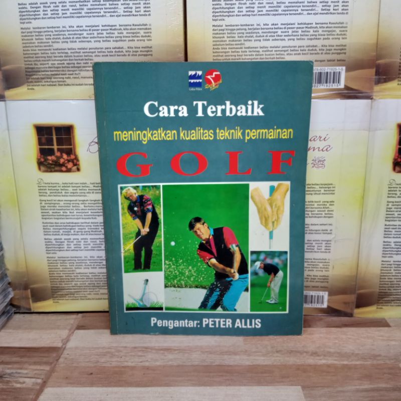 Jual BUKU ORIGINAL - CARA TERBAIK NENINGKATKAN KUALITAS TEKNIK PERMAINAN GOLF | Shopee Indonesia