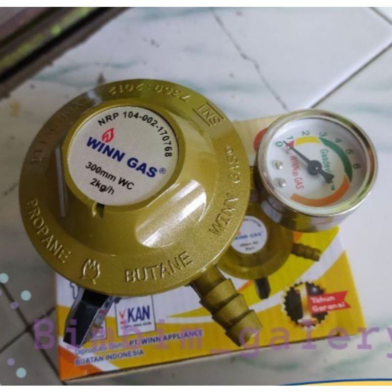 Jual Winn Gas , Win Gas , Regulator Gas LPG , W 118 NM 293 TEKANAN RENDAH | Shopee Indonesia