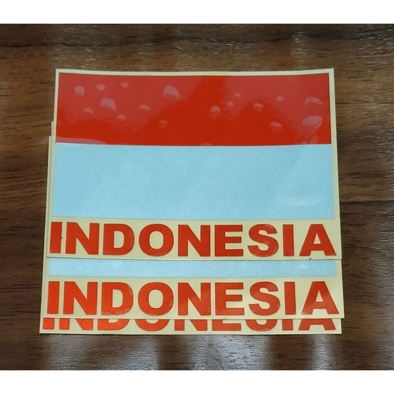 Jual BENDERA INDONESIA STICKER CUTTING STIKER BENDERA INDONESIA ...
