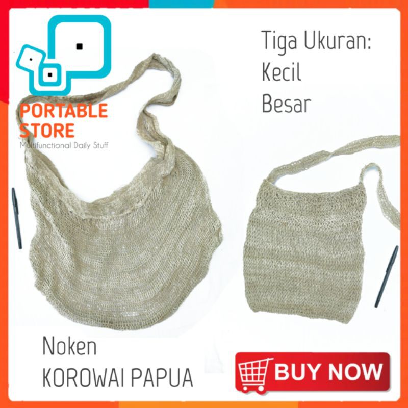 Jual [PORTABLE] TAS ETNIK NOKEN SUKU KOROWAI PAPUA | ETHNIC BAG DIBUAT ...