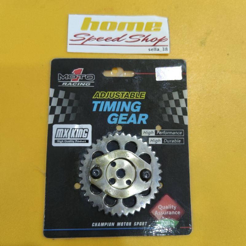 Jual Gigi Gear Sentrik Geser Adjustable 38T Jupiter MX MXKing Vixion R15 V2 V3 Nmax Lexi Aerox ...