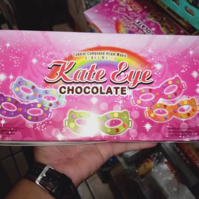 Jual Permen coklat bentuk Kacamata unik kemasan box | Shopee Indonesia