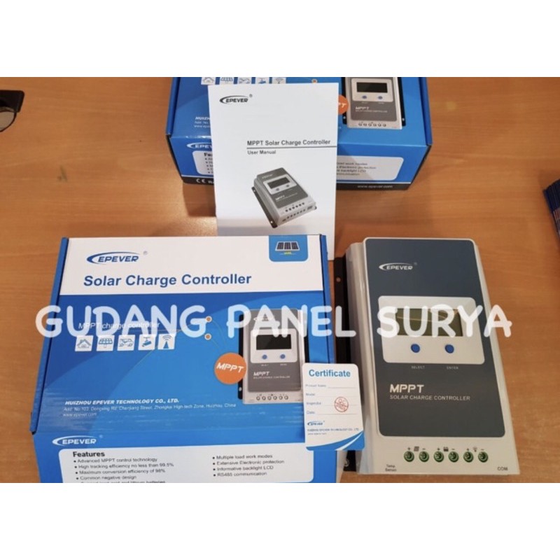 Jual Solar Charge Controller SCC 30A EPEVER TRACER 3210AN LCD REAL MPPT ...