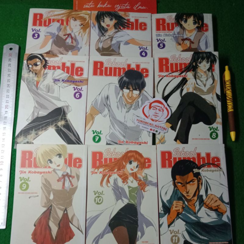 Jual Paket Buku Komik Serial Remaja School Rumble #3 - #11. | Shopee ...