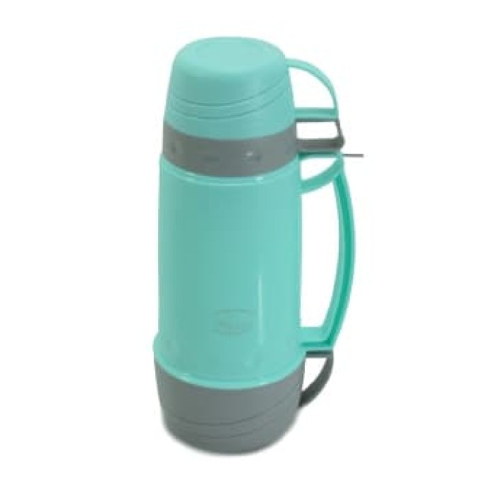 Jual BOTOL TERMOS AIR PANAS DINGIN INSULASI KACA 1000 ML VACUUM FLASK ...