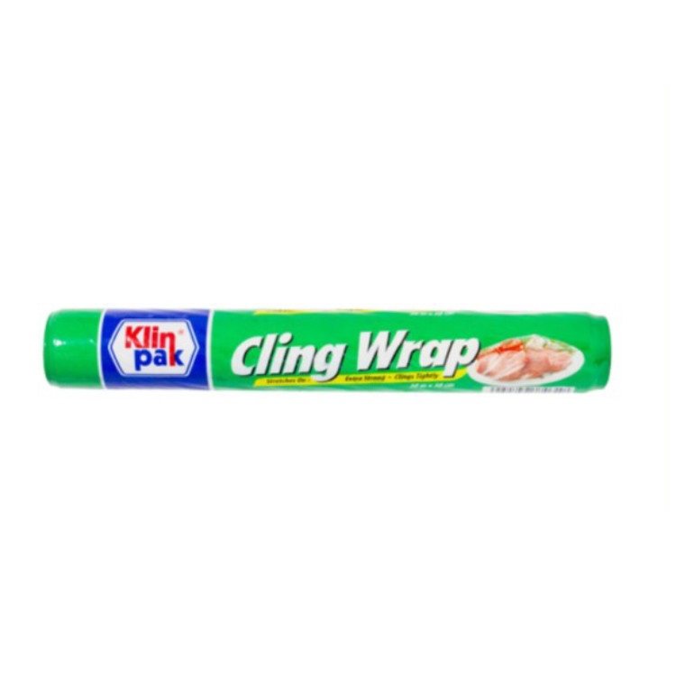 Jual Klin Pak Cling Wrap Refil 30cm x 30m (Plastik Segel Makanan ...