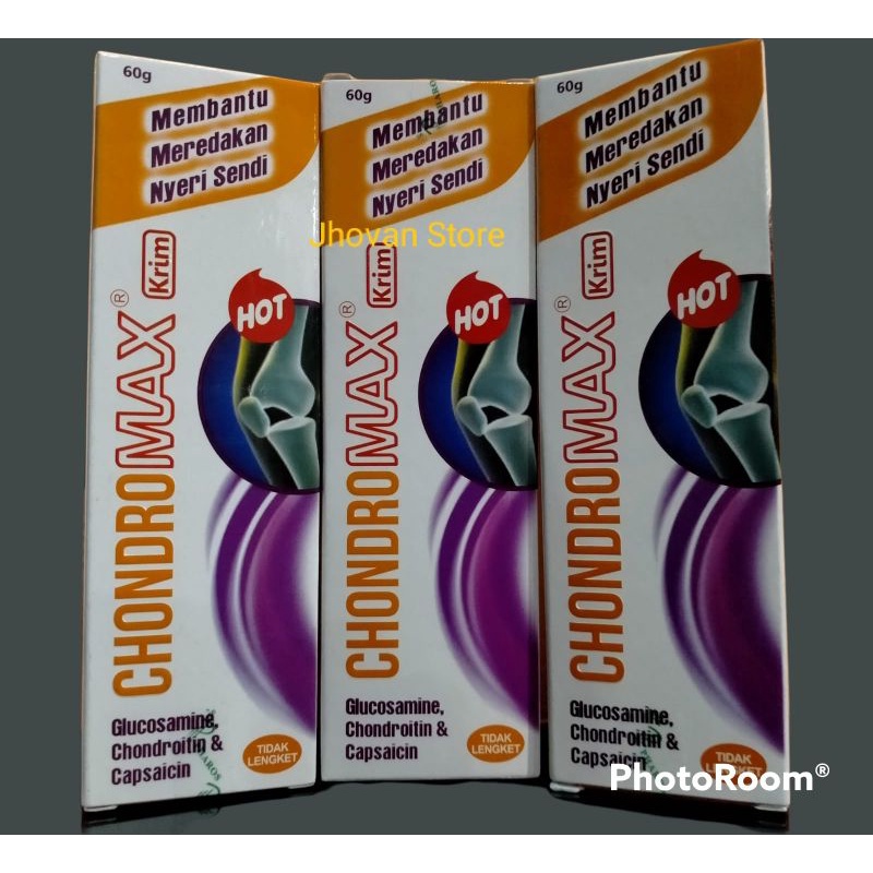 Jual CHONDROMAX krim 60gr , Meredakan nyeri pada sendi, memelihara dan ...
