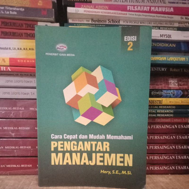 Jual CARA CEPAT DAN MUDAH MEMAHAMI PENGANTAR MANAJEMEN EDISI 2 | Shopee Indonesia