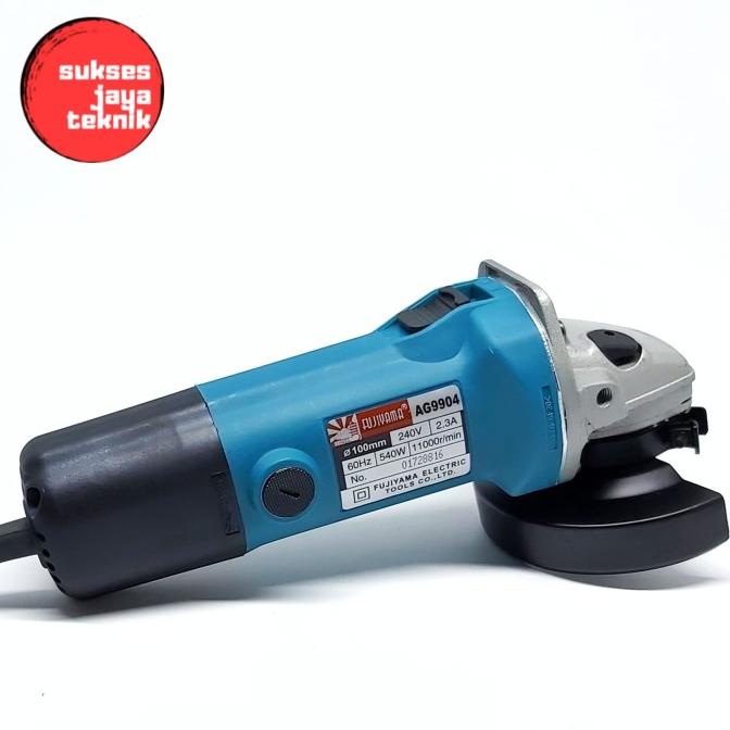 Jual Mesin Gurinda Gerinda Tangan Fujiyama AG 9904 / Mesin Slep Besi 4 ...