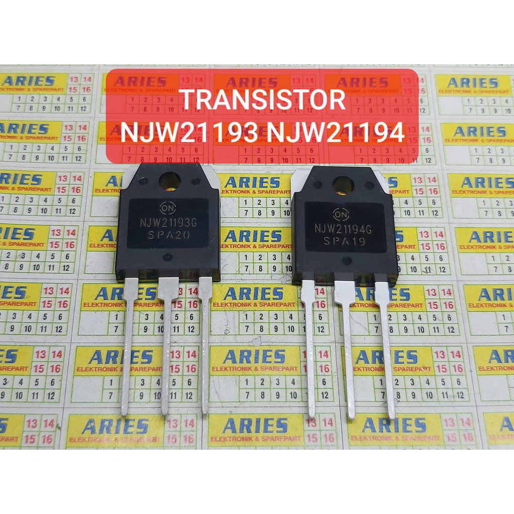 Jual TRANSISTOR NJW 21193 NJW 21194 ORIGINAL NJW 21193G NJW 21194G ...