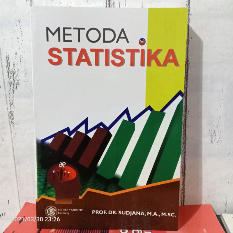 Jual BUKU METODA STATISTIKA Karangan By Prof Dr Sudjana M.A M.Sc BEST ...