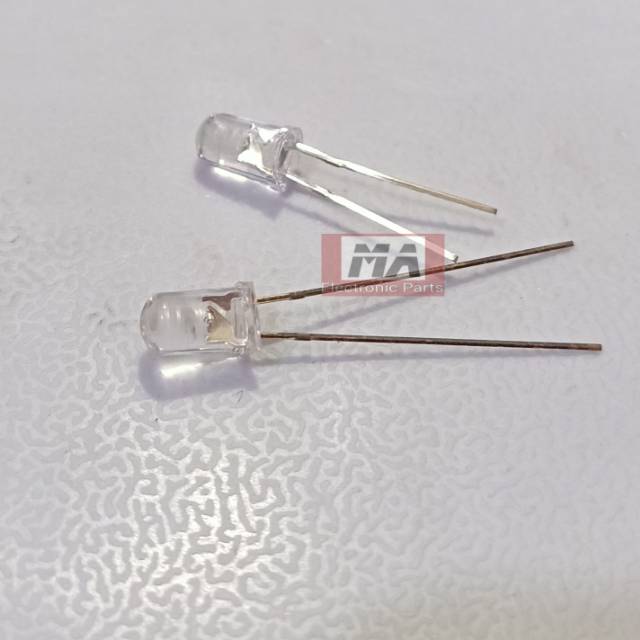 Jual Lampu LED 5mm Kaca Putih(5 pcs) | Shopee Indonesia