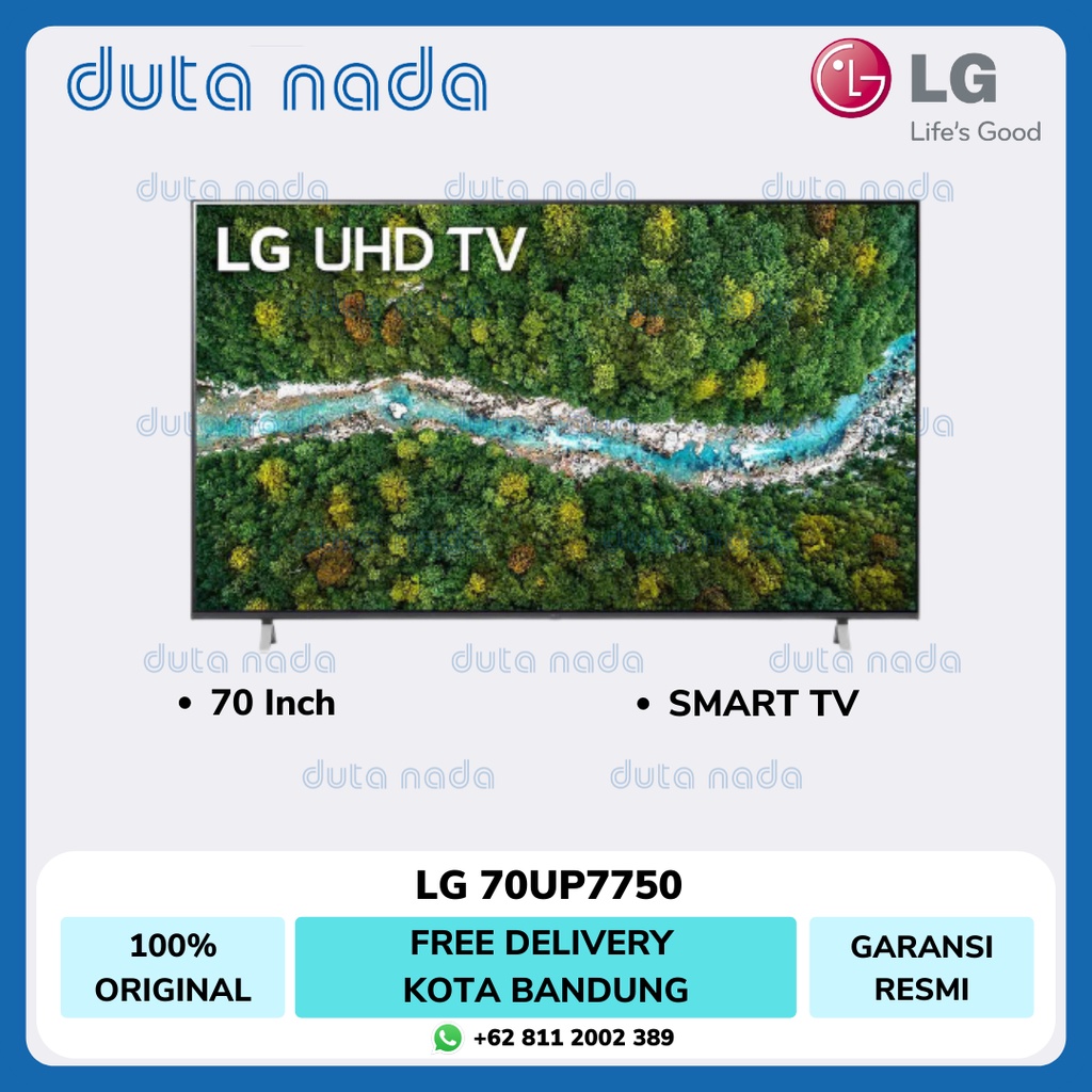 Jual LG UHD 4K Smart TV 70 Inch 70UP7750 | Shopee Indonesia