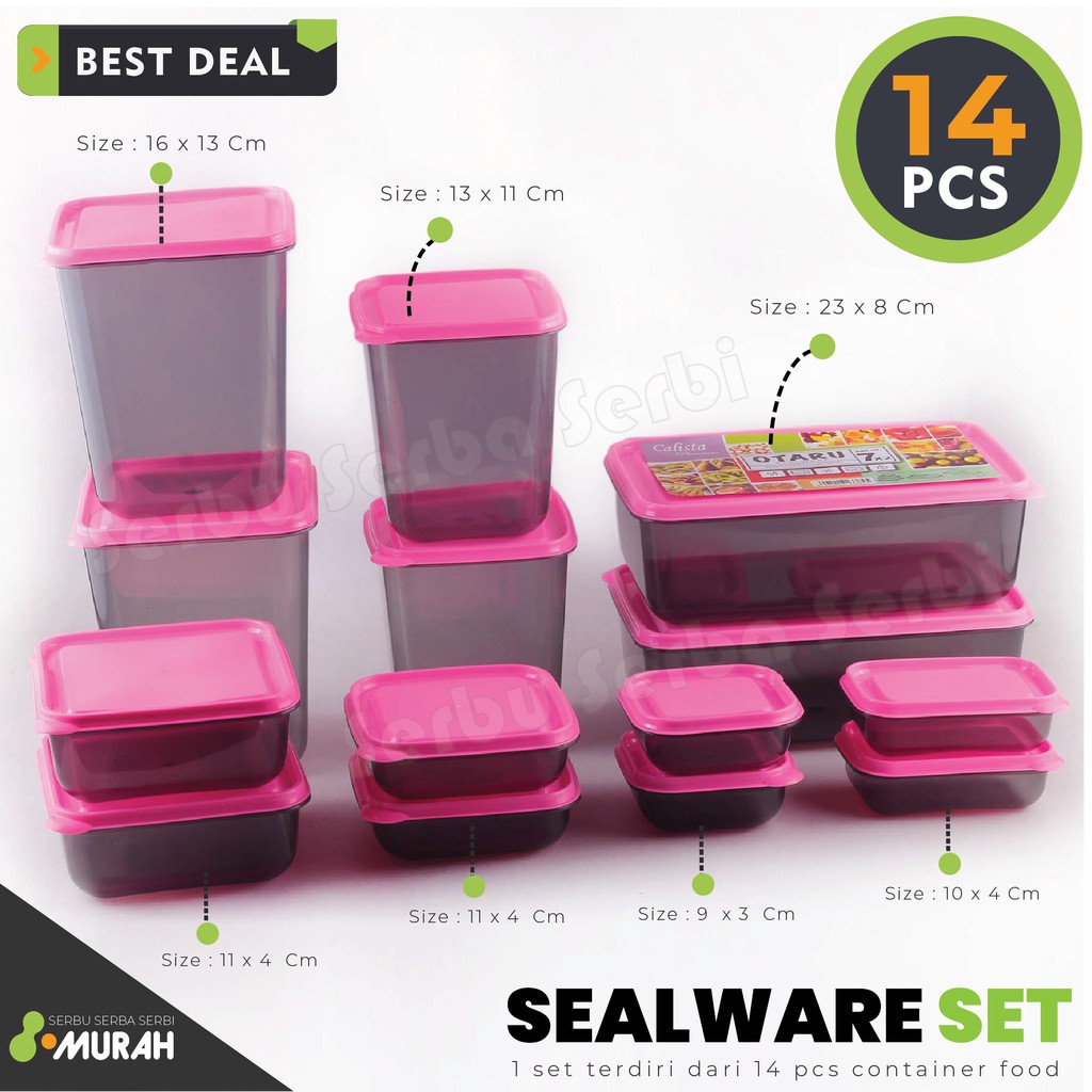 Jual SERBU MURAH - 14 PCS Calista Otaru Smoke Toples Sealware Kotak ... Jual SERBU MURAH - 14 PCS Calista Otaru Smoke Toples Sealware Kotak ...