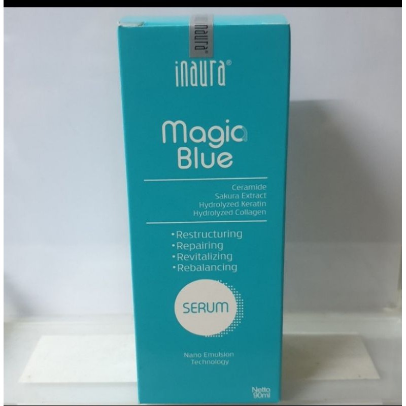 Jual Inaura magic Blue Serum 90ml | Shopee Indonesia