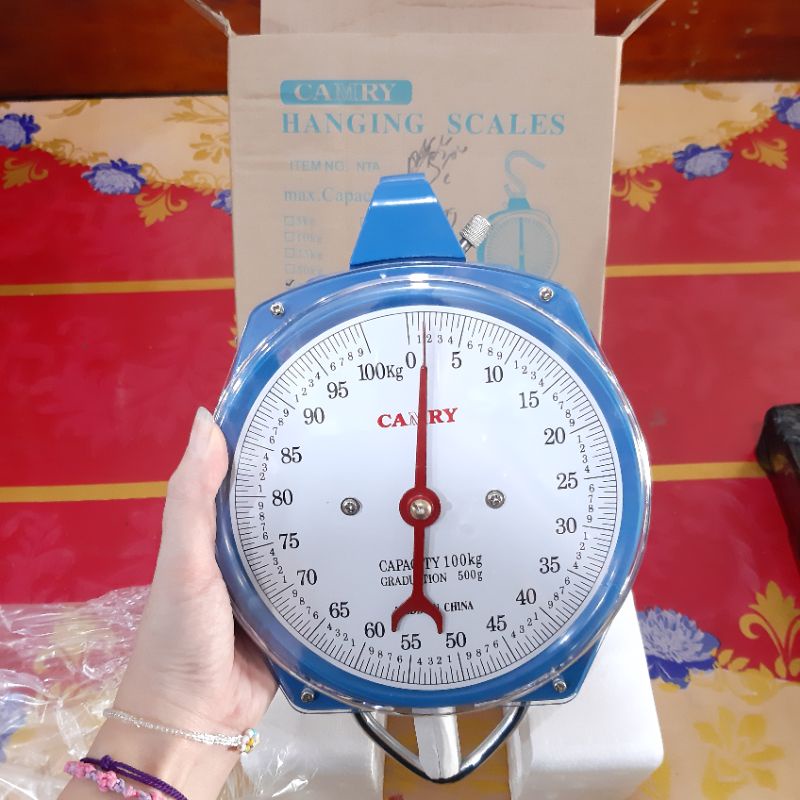 Jual CAMRY hanging scales 100kg / timbangan gantung 100kg | Shopee ...