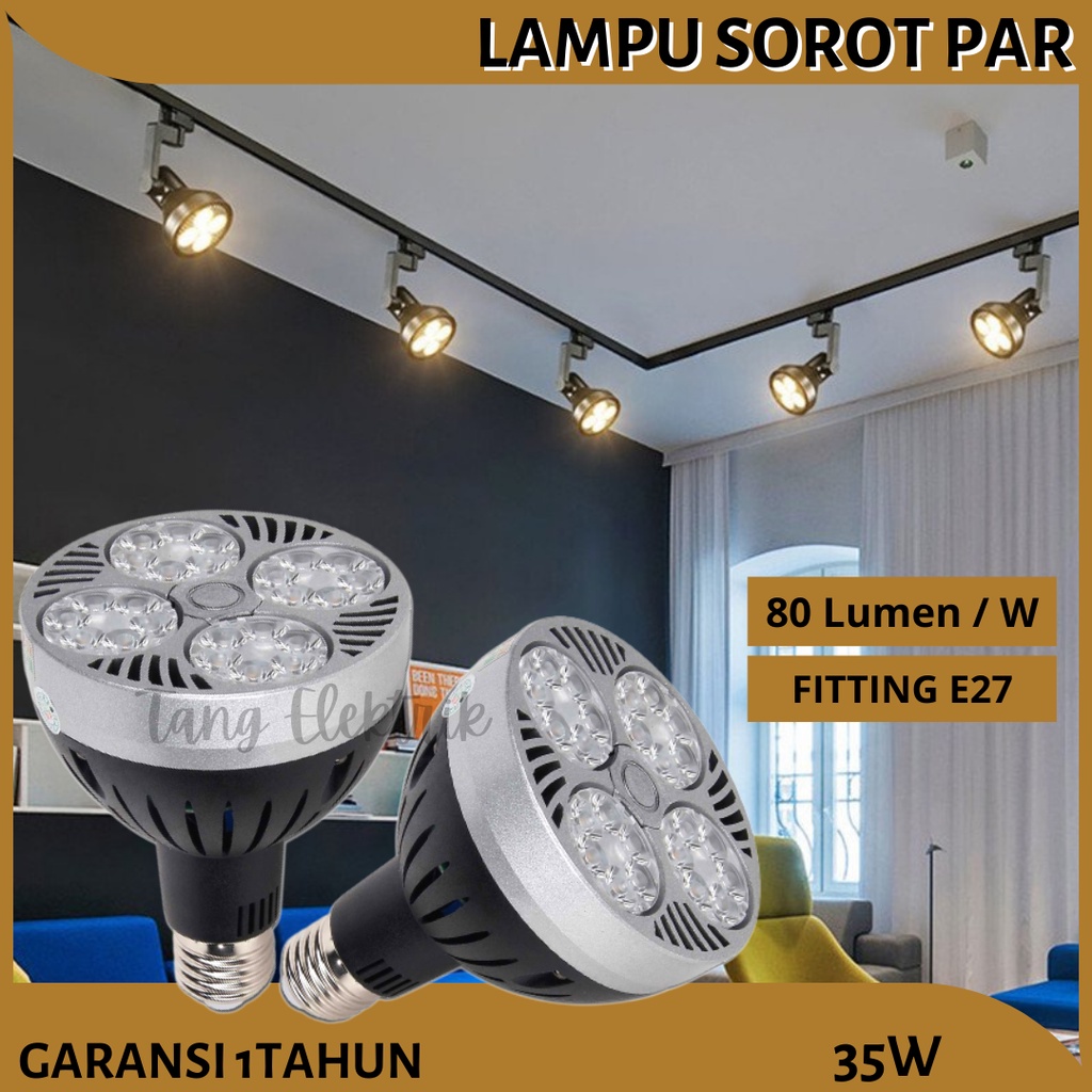 Jual Lampu LED Spot PAR 30 Spot Light Sorot 35 W 35Watt 35 Watt Garansi ...